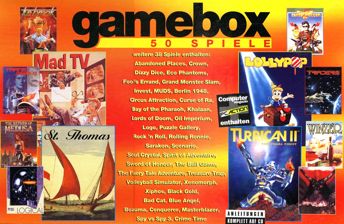 Gamebox: 50 Spiele (1996) - MobyGames