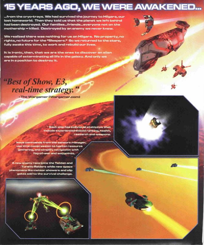 Homeworld: Cataclysm cover or packaging material - MobyGames