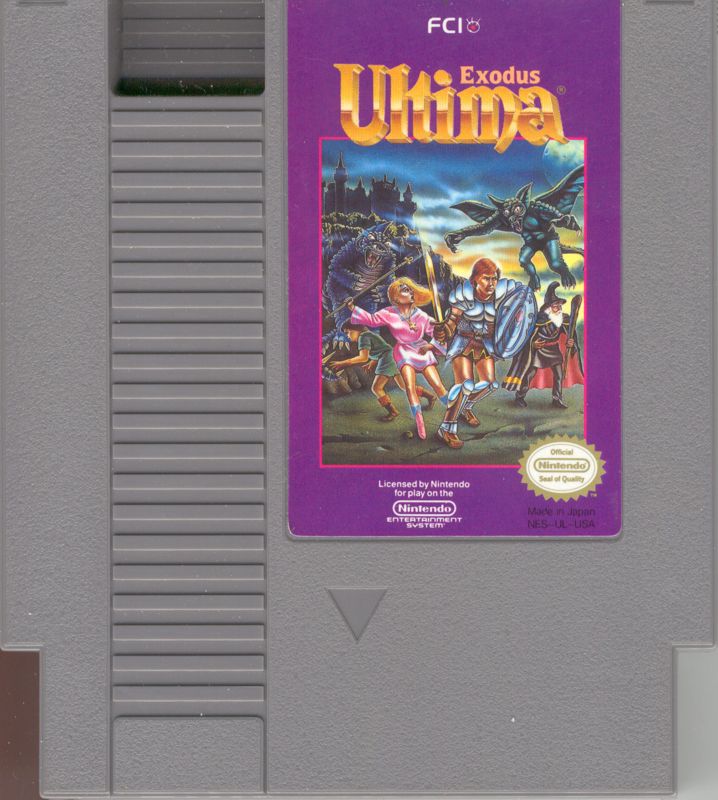 Exodus: Ultima III cover or packaging material - MobyGames
