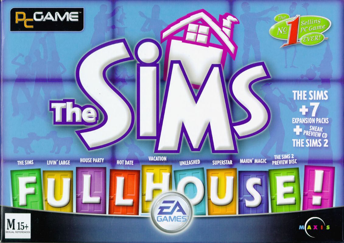 The Sims: Full House cover or packaging material - MobyGames