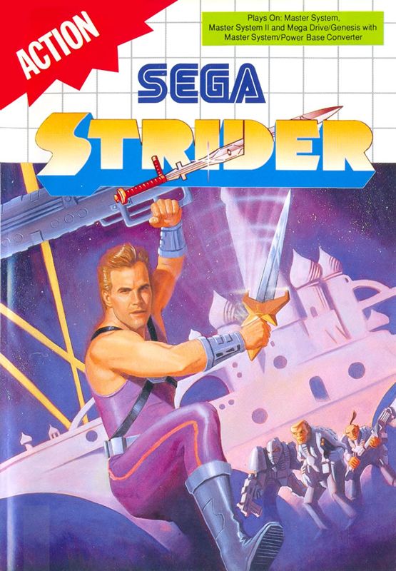 Strider cover or packaging material - MobyGames