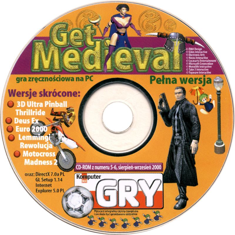 Get Medieval cover or packaging material - MobyGames