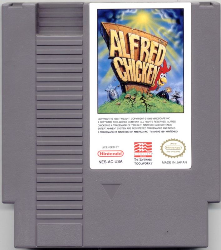 Alfred Chicken cover or packaging material - MobyGames