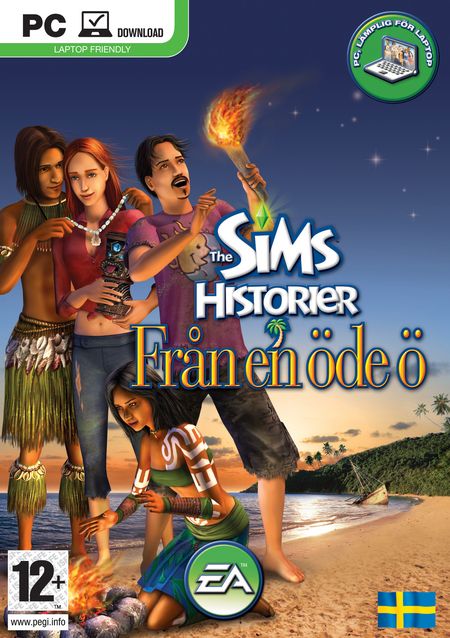 The Sims: Castaway Stories cover or packaging material - MobyGames