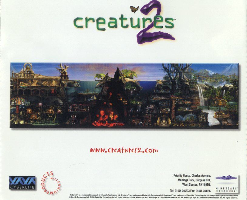 Creatures 2 cover or packaging material - MobyGames