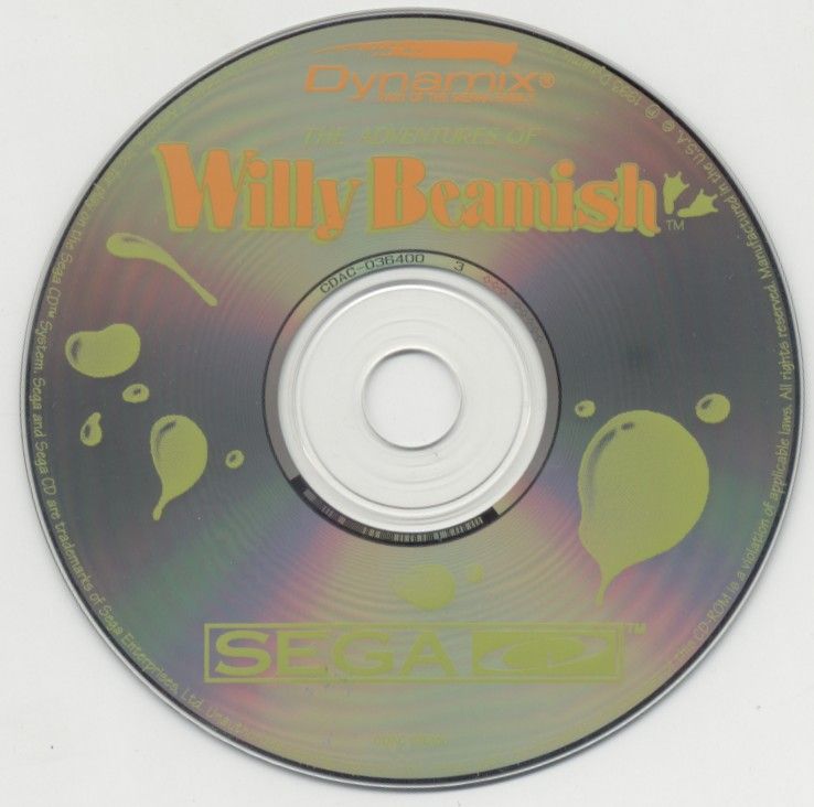 The Adventures of Willy Beamish cover or packaging material - MobyGames