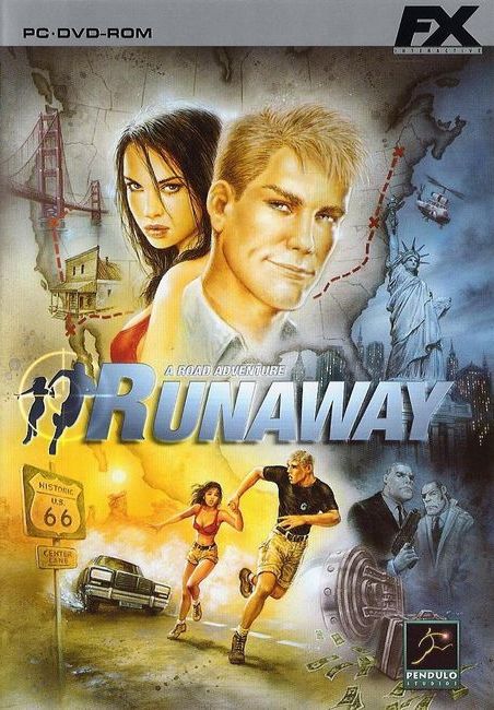 Runaway: A Road Adventure cover or packaging material - MobyGames