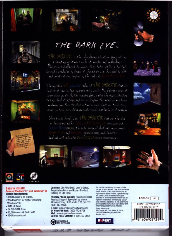 The Dark Eye cover or packaging material - MobyGames
