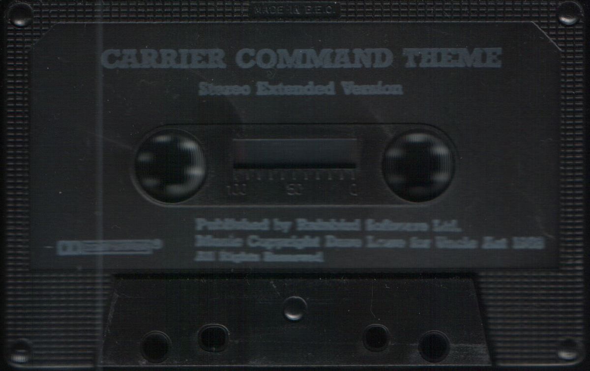 Carrier Command cover or packaging material - MobyGames