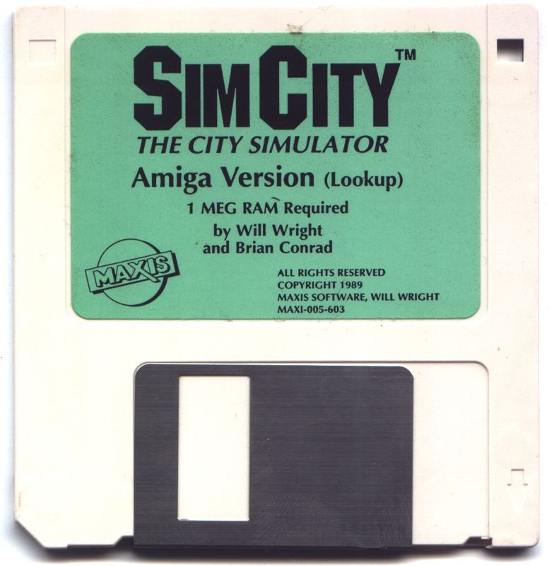 SimCity cover or packaging material - MobyGames