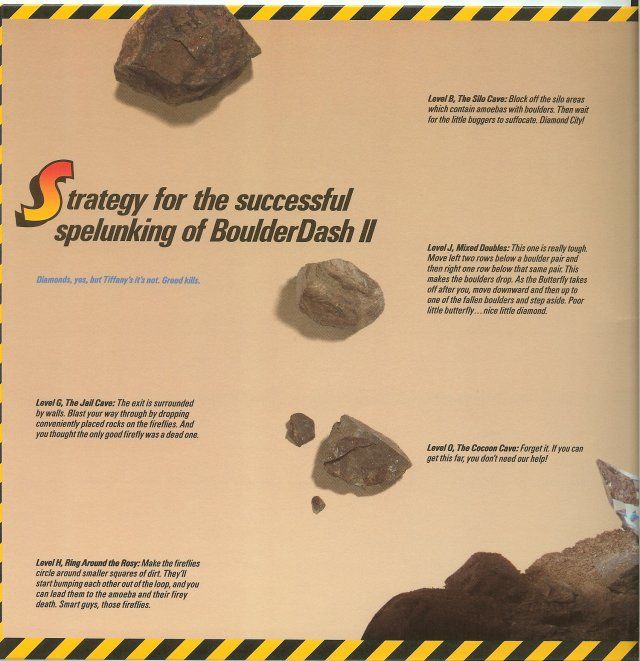 Super Boulder Dash cover or packaging material - MobyGames