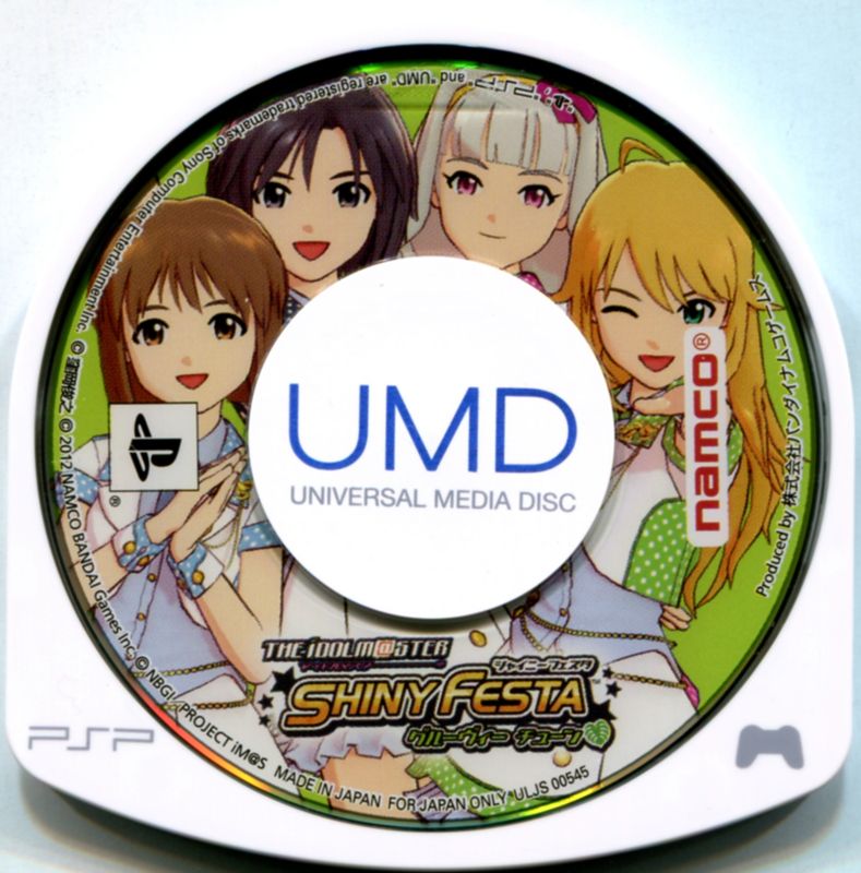 The iDOLM@STER: Shiny Festa - Melodic Disc cover or packaging material ...