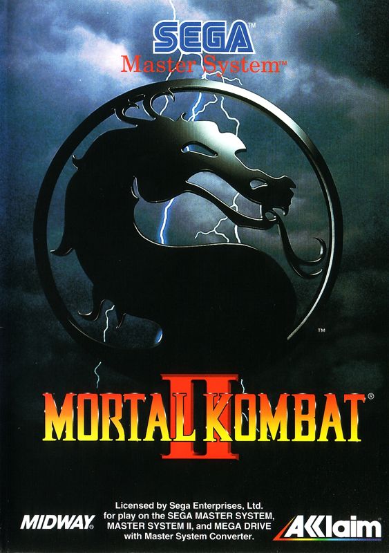 Mortal Kombat II cover or packaging material - MobyGames