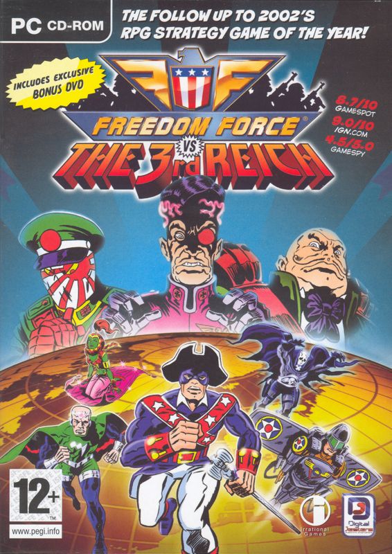 Freedom Force vs The 3rd Reich cover or packaging material - MobyGames