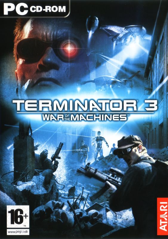 Terminator 3: War of the Machines cover or packaging material - MobyGames