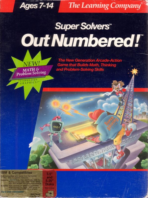 Super Solvers: OutNumbered! box covers - MobyGames