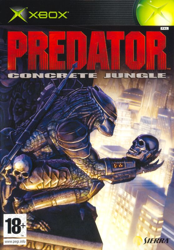 Predator: Concrete Jungle cover or packaging material - MobyGames