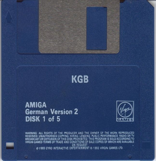 KGB cover or packaging material - MobyGames