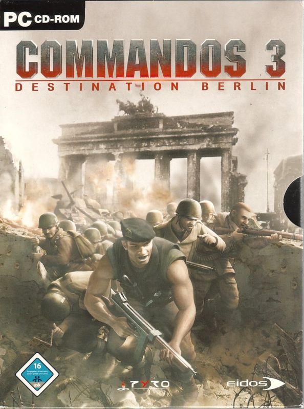 Commandos 3: Destination Berlin cover or packaging material - MobyGames