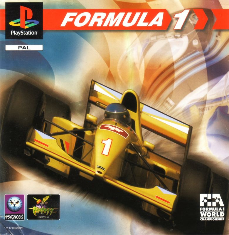 Formula 1 cover or packaging material - MobyGames