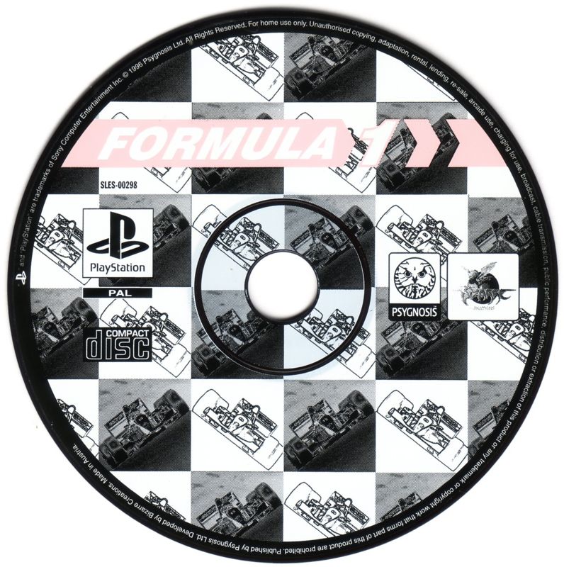 Formula 1 cover or packaging material - MobyGames