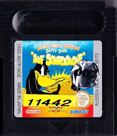 Daffy Duck: "Fowl Play" cover or packaging material - MobyGames