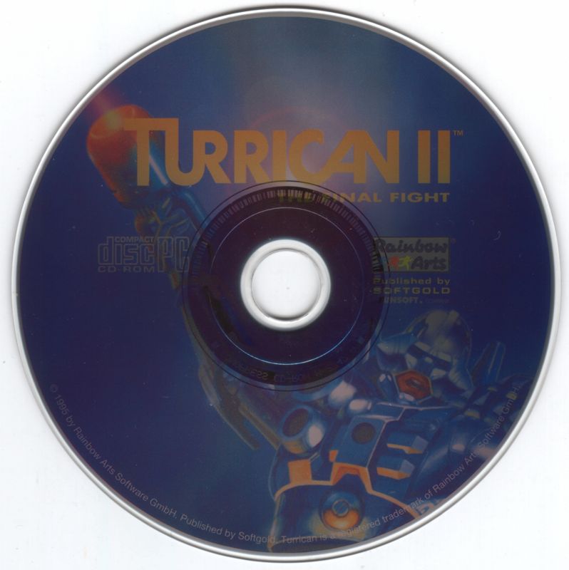 Turrican II: The Final Fight cover or packaging material - MobyGames