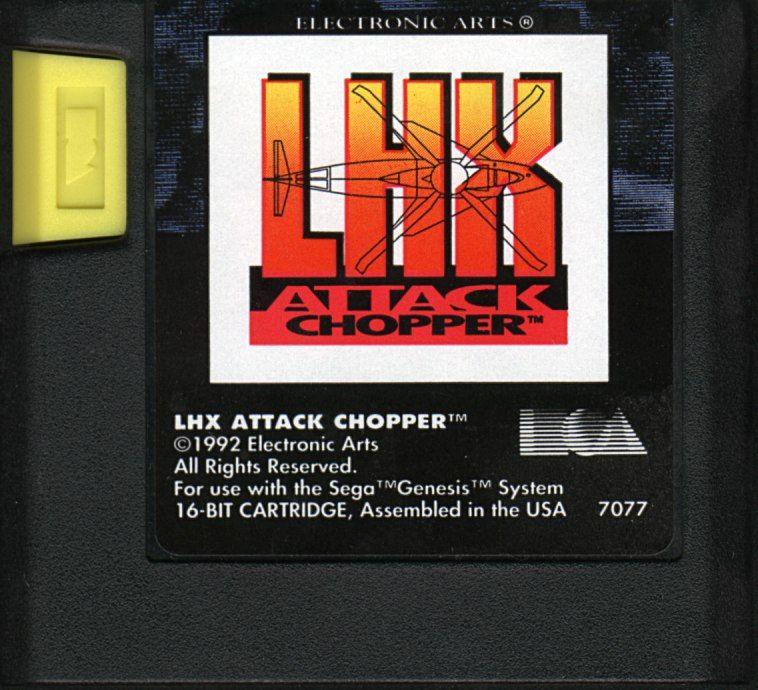 LHX: Attack Chopper cover or packaging material - MobyGames