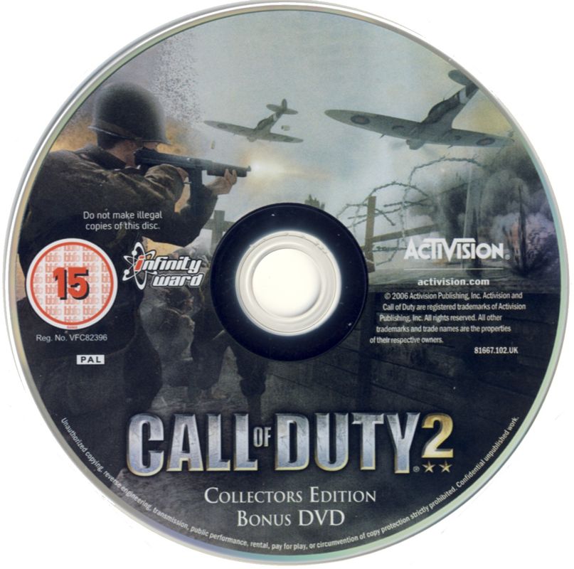 Call of Duty 2 (Game of the Year Edition) cover or packaging material ...
