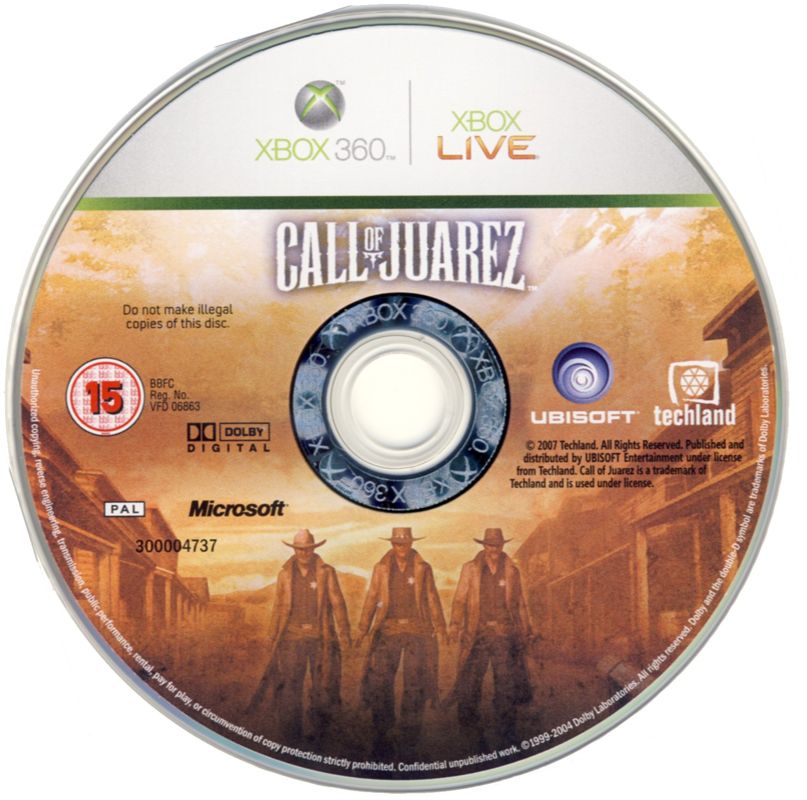 Call of Juarez cover or packaging material - MobyGames
