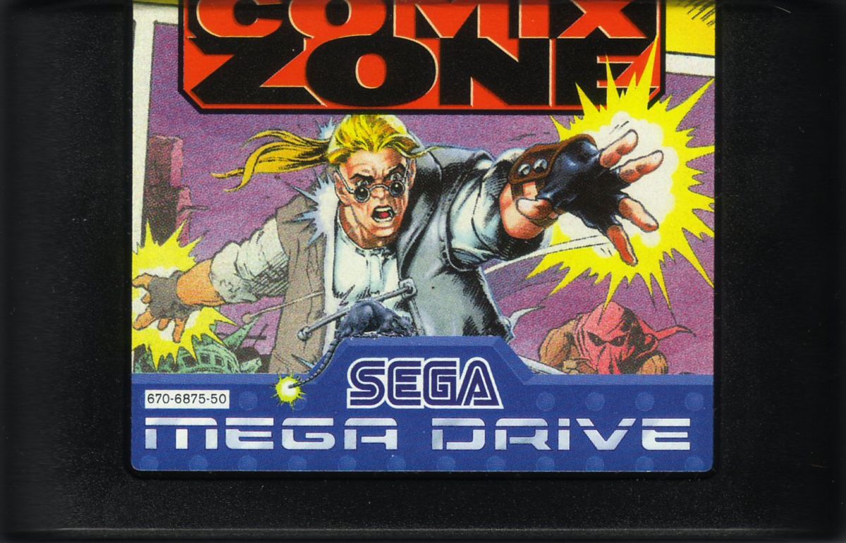 Comix Zone cover or packaging material - MobyGames