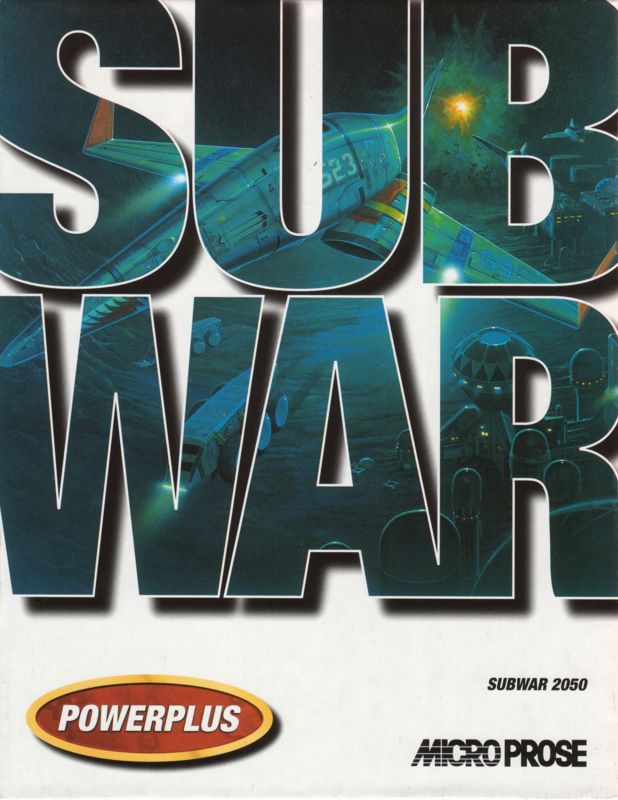 Subwar 2050: CD-ROM cover or packaging material - MobyGames