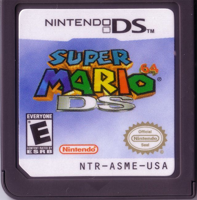Super Mario 64 DS cover or packaging material - MobyGames