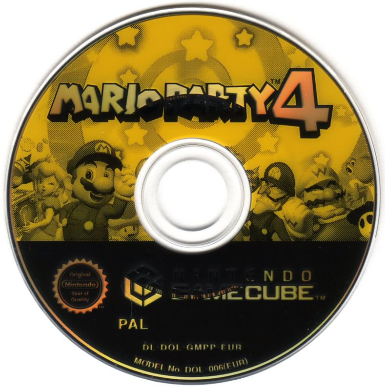 Mario Party 4 cover or packaging material - MobyGames