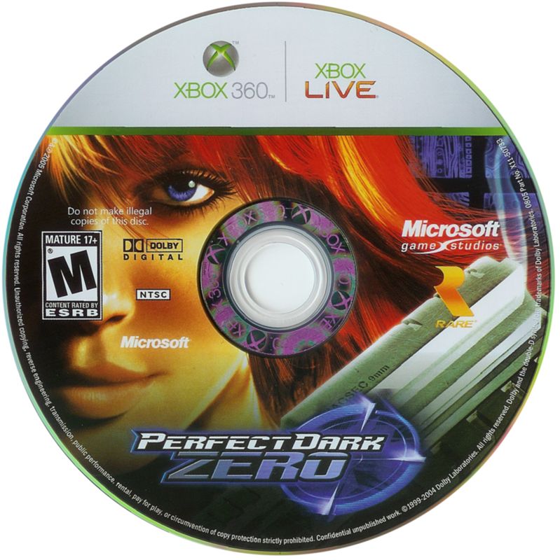Perfect Dark Zero (Limited Collector's Edition) cover or packaging ...