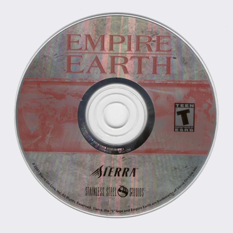 Empire Earth cover or packaging material - MobyGames
