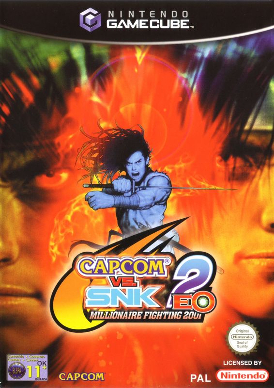 Capcom vs. SNK 2: Mark of the Millennium cover or packaging material - MobyGames