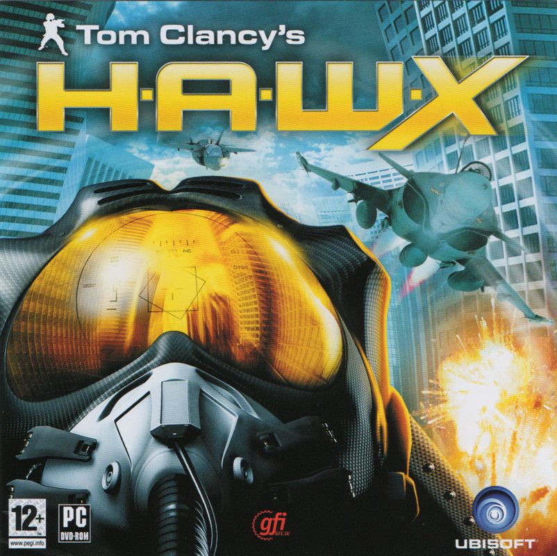 Tom Clancy's H.A.W.X cover or packaging material - MobyGames