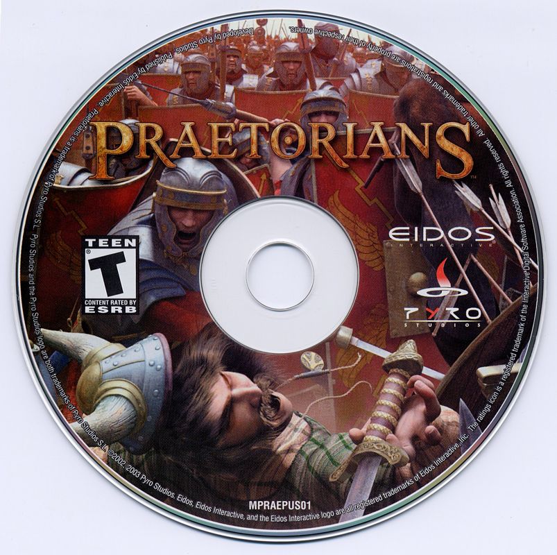 Praetorians cover or packaging material - MobyGames