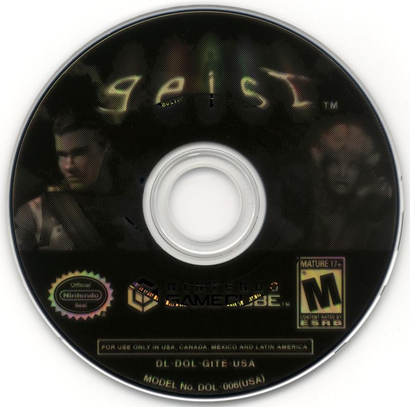 Geist cover or packaging material - MobyGames