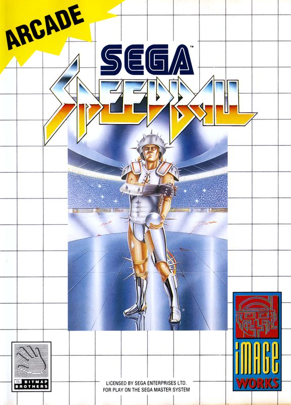 Speedball cover or packaging material - MobyGames