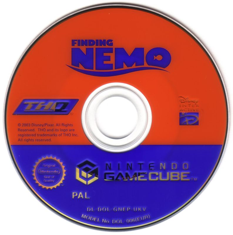 Disney•Pixar Finding Nemo cover or packaging material - MobyGames