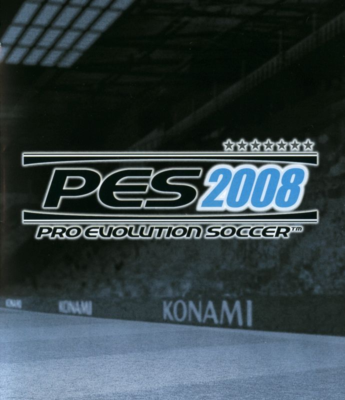 PES 2008: Pro Evolution Soccer cover or packaging material - MobyGames