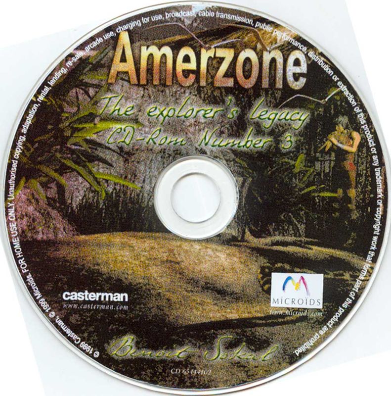 Amerzone: The Explorer's Legacy cover or packaging material - MobyGames