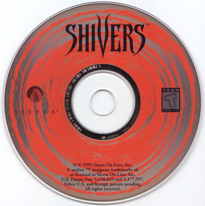 Shivers cover or packaging material - MobyGames
