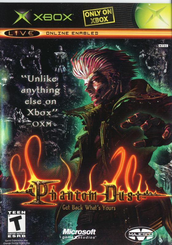 Phantom Dust box covers - MobyGames