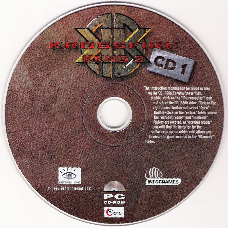 KKND2: Krossfire cover or packaging material - MobyGames