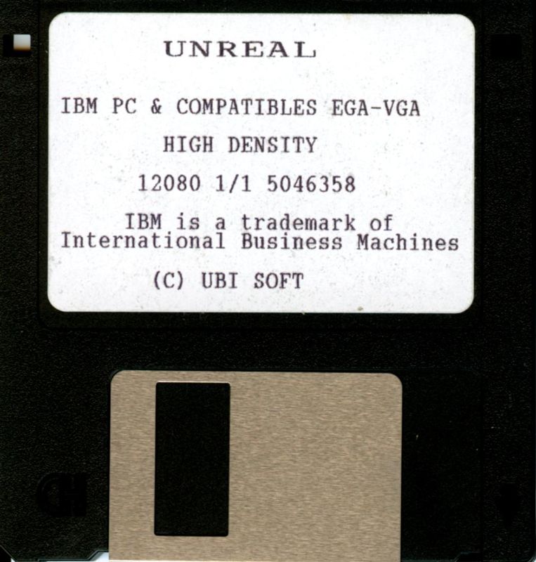 Unreal cover or packaging material - MobyGames