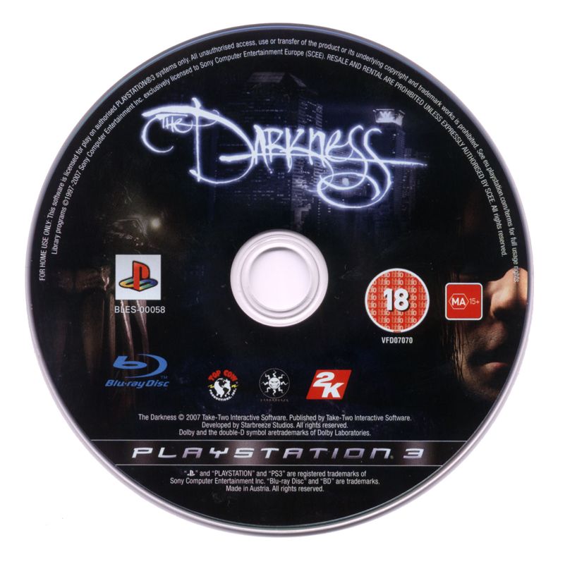 The Darkness cover or packaging material - MobyGames