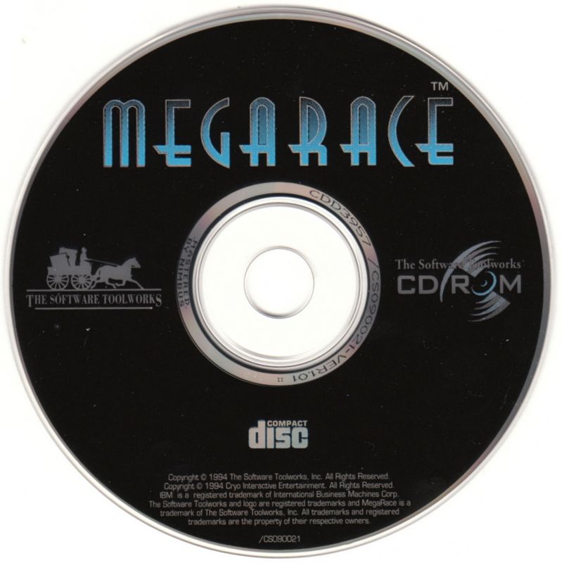 MegaRace cover or packaging material - MobyGames
